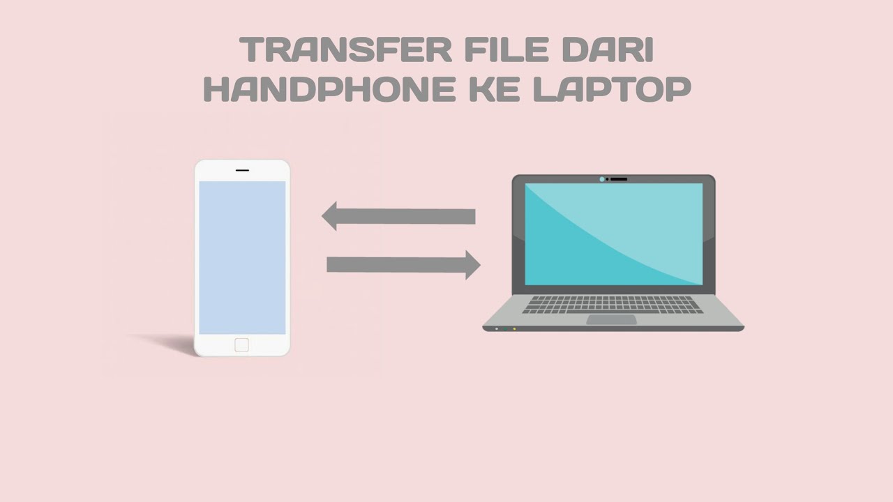 Berbagi File dari Handphone ke Laptop tanpa perlu kabel data - YouTube