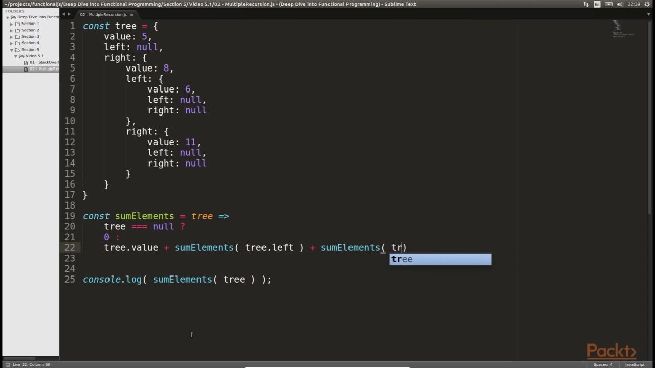 Deep Dive into Functional JavaScript : Recursive & Iterative Solutn in JavaScript | packtpub.com ...