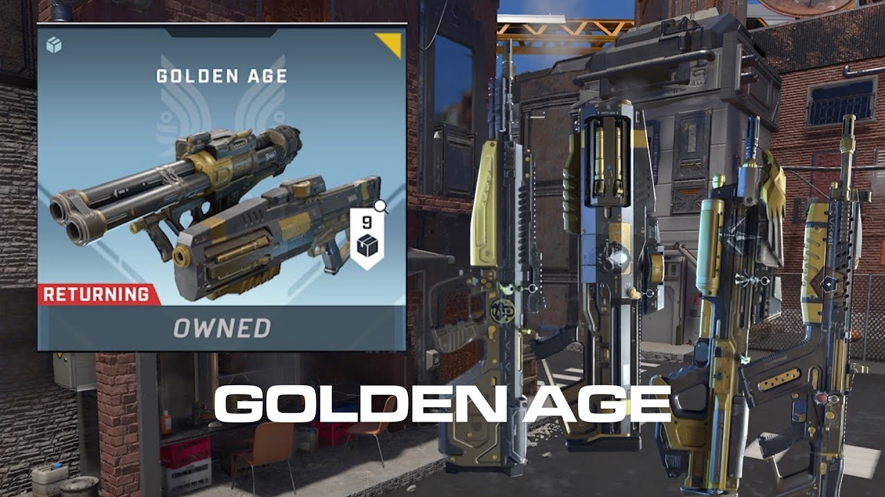The gold weapons return - Golden Age - Halo Infinite Store - YouTube