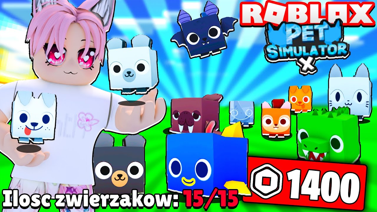 NOWY UPDATE W PET SIMULATOR X!! *WYDALEM 1800 ROBUX!* (ROBLOX) - YouTube