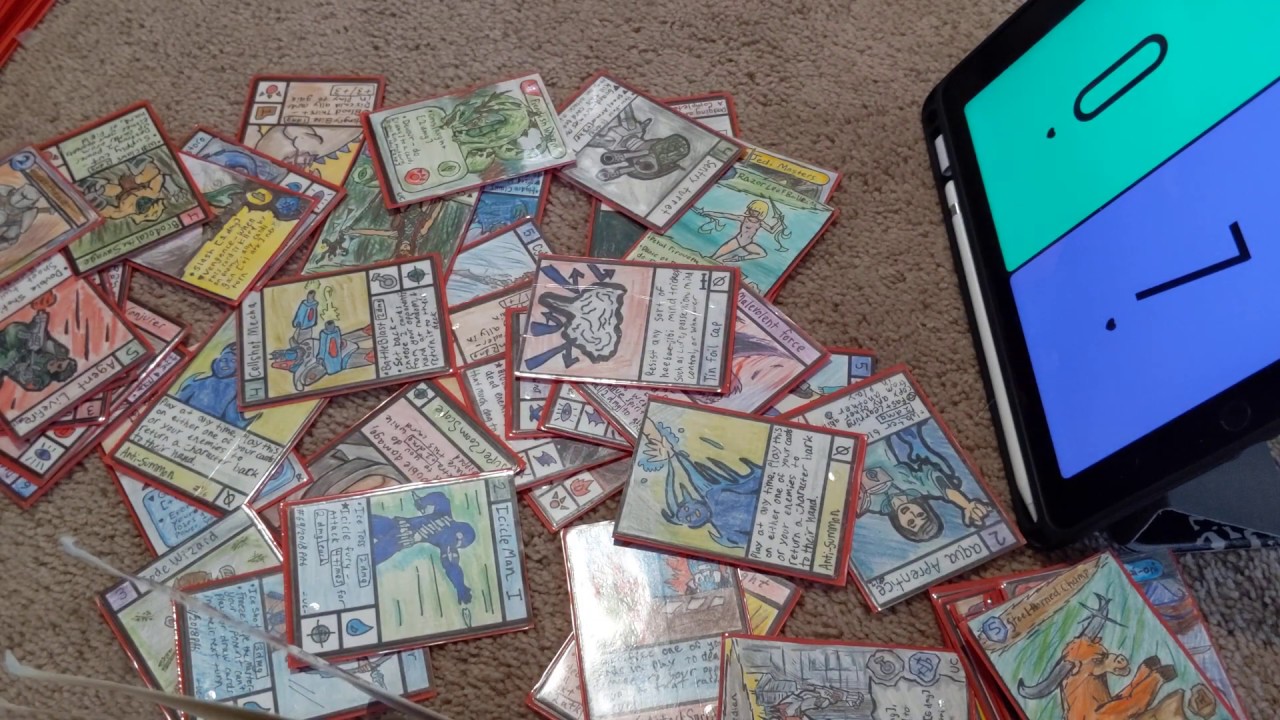 Homemade tcg Multiverse Wars battle 2020 - YouTube