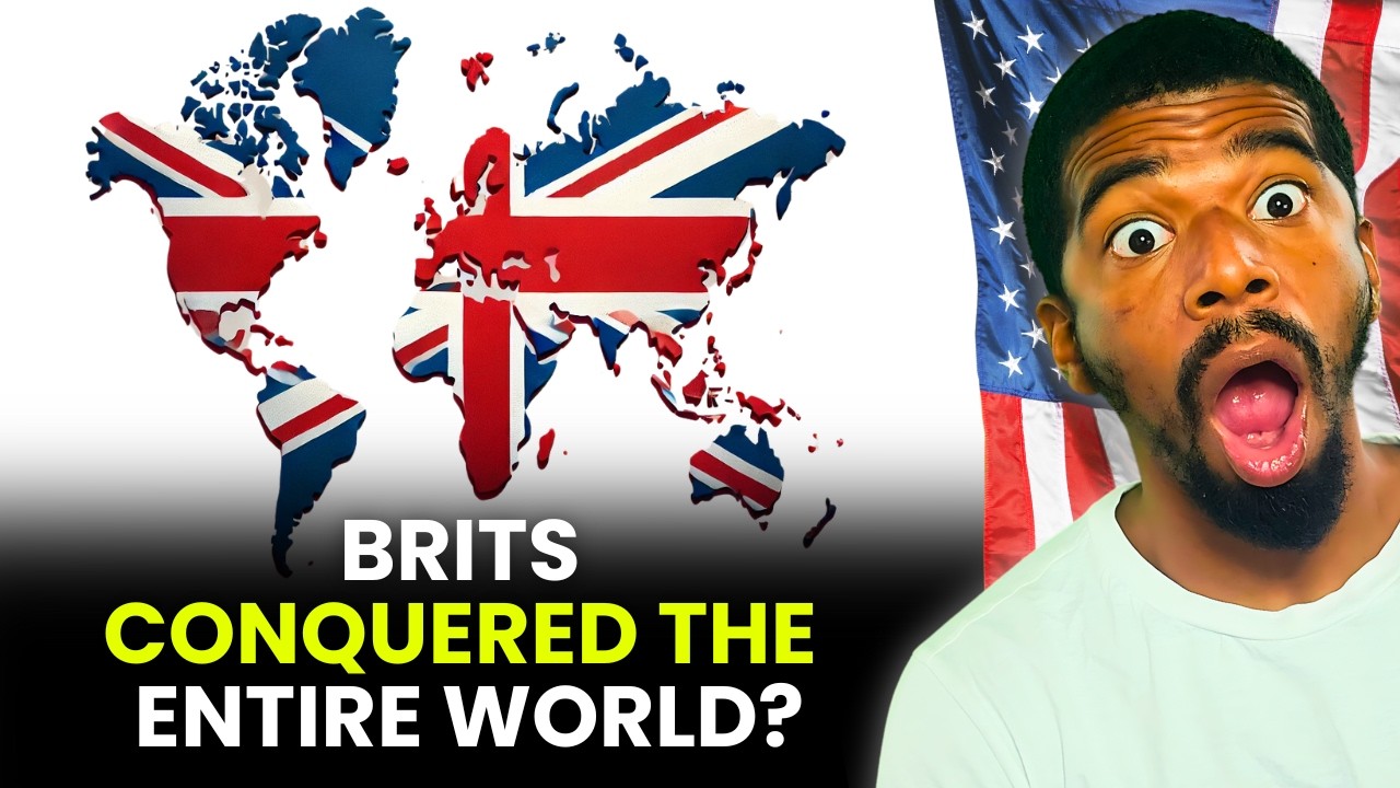 Every Country England Has Invaded: Visualized | American Reacts - YouTube
