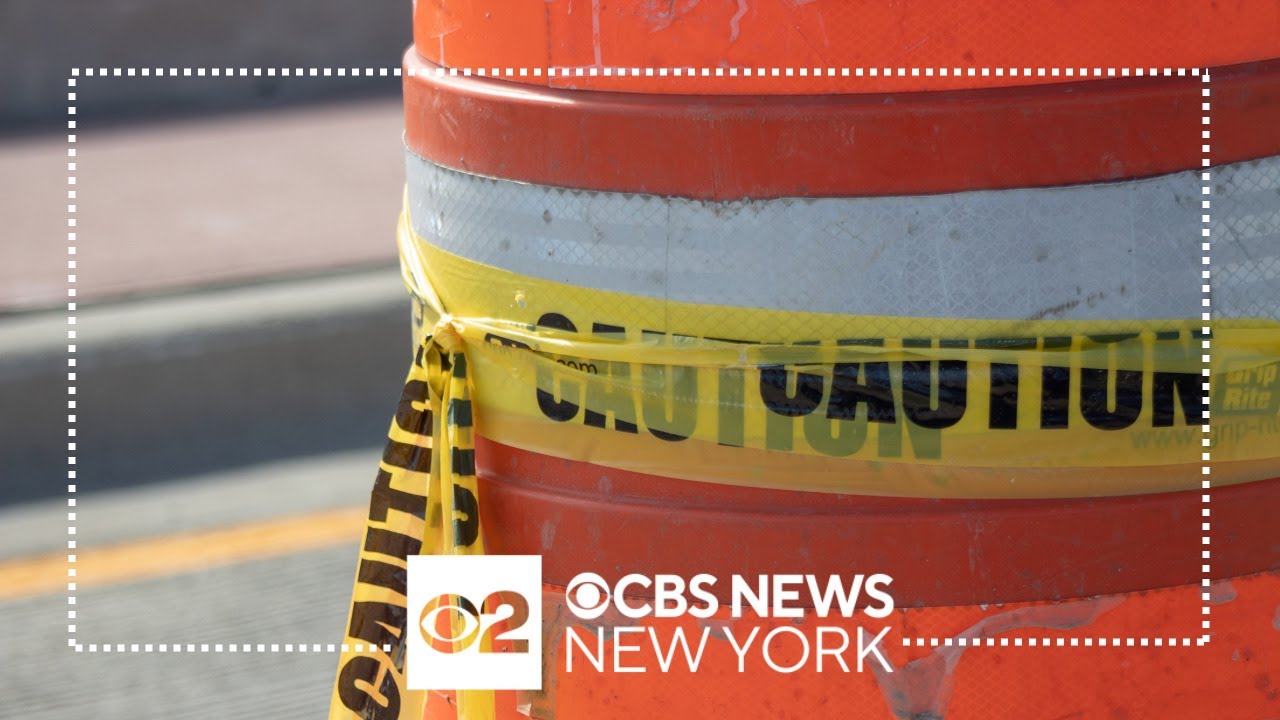 NYC redesigning intersections to improve pedestrian safety - YouTube