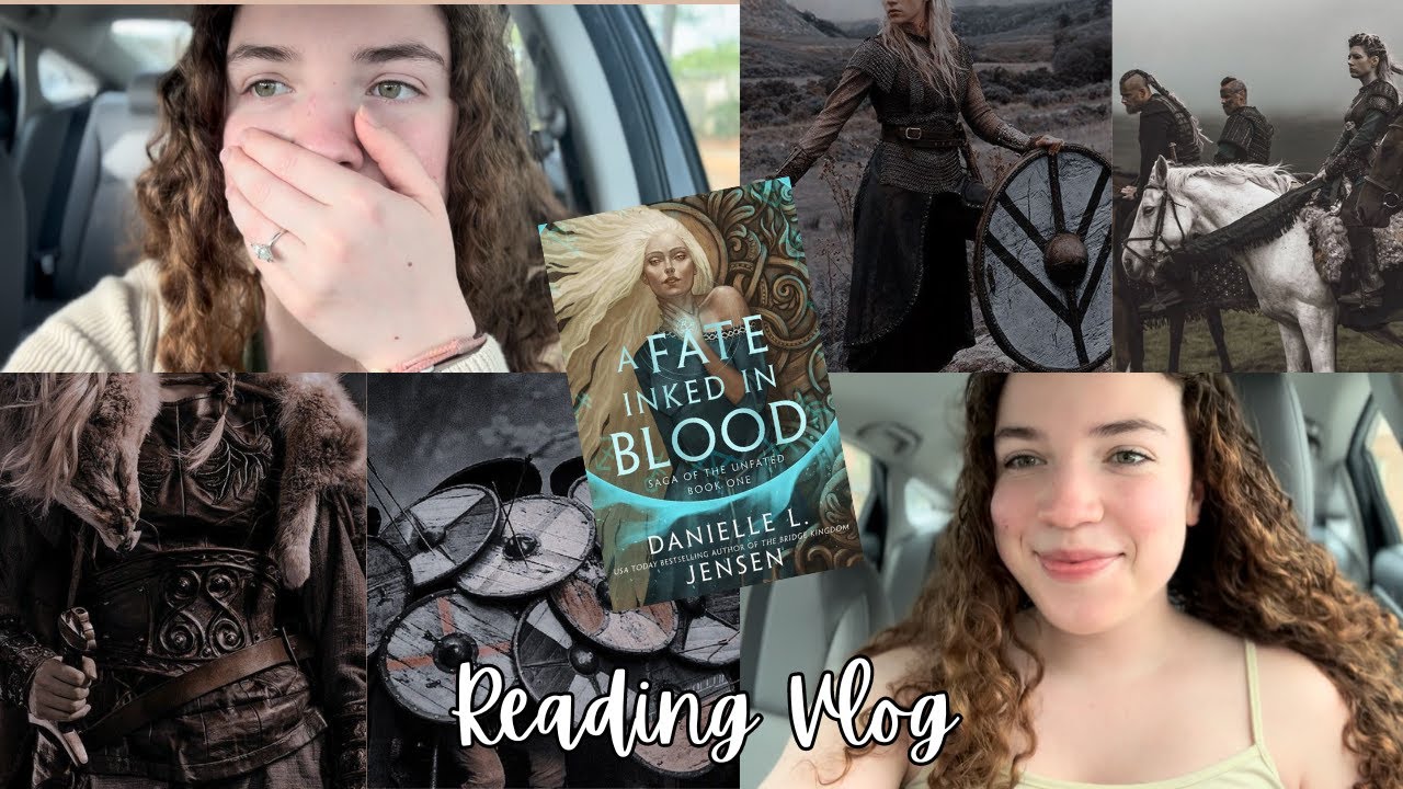 a fate inked in blood review (spoiler free) // reading vlog - YouTube
