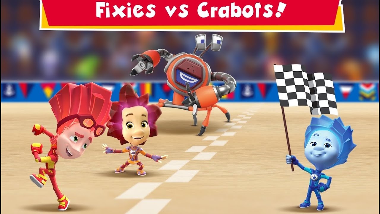 Fixies vs Crabots: Cool Game! Android Gameplay - YouTube