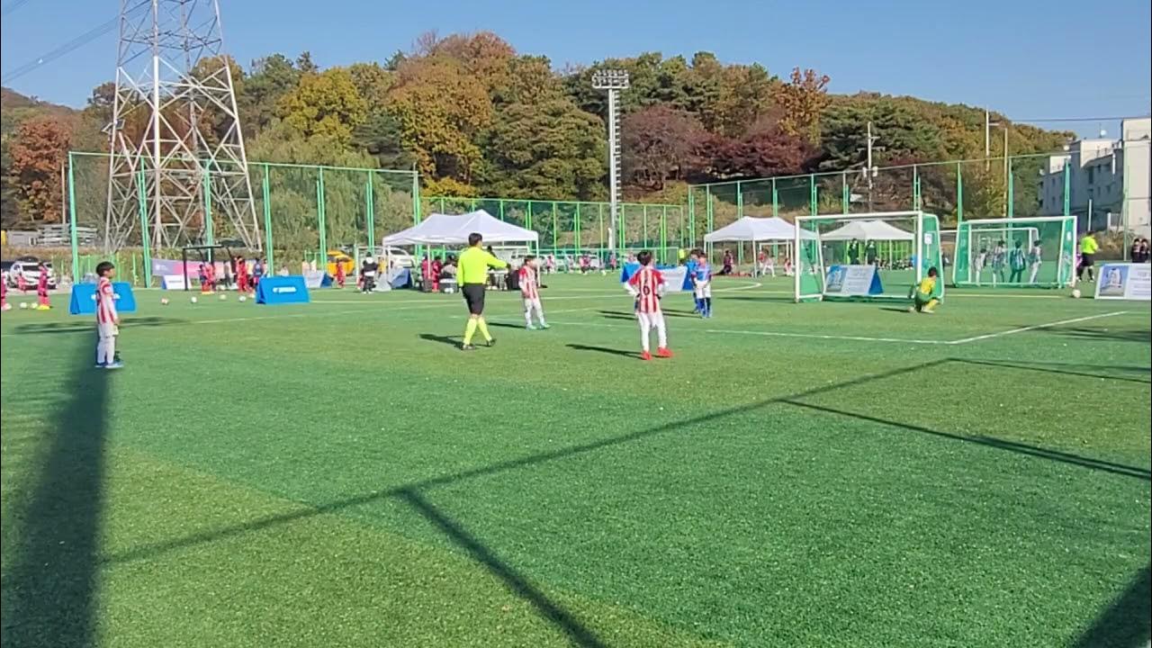 241109 고양시 아이리그 8R 1경기 전반전 신정FC VS 무원주니어 - YouTube