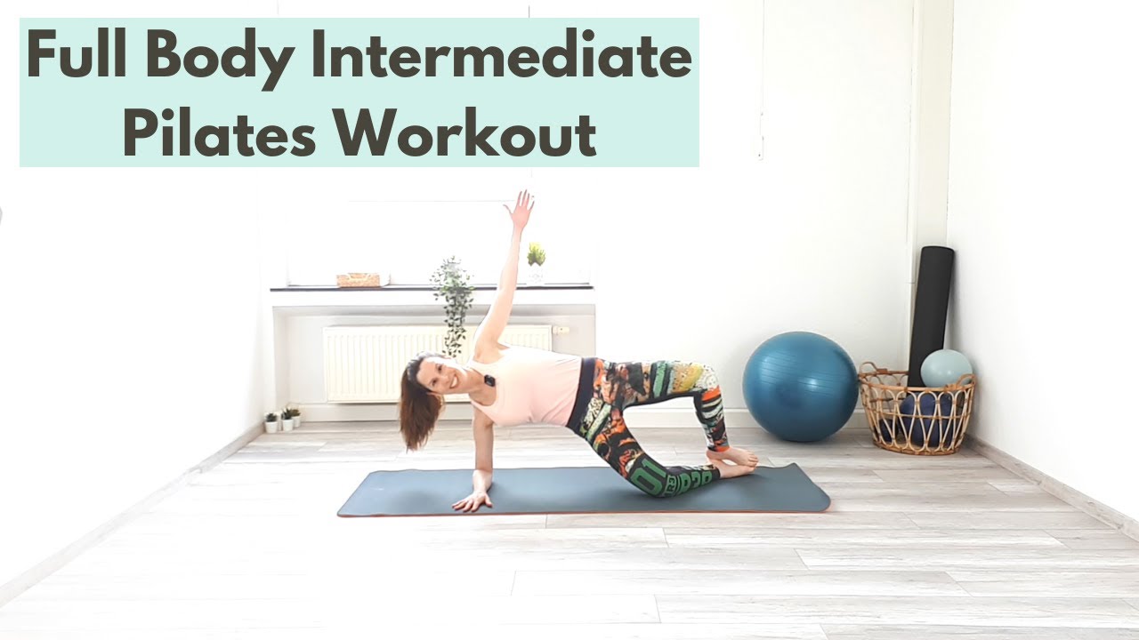 Intermediate Pilates Workout - 30 Minute Full Body Pilates - YouTube