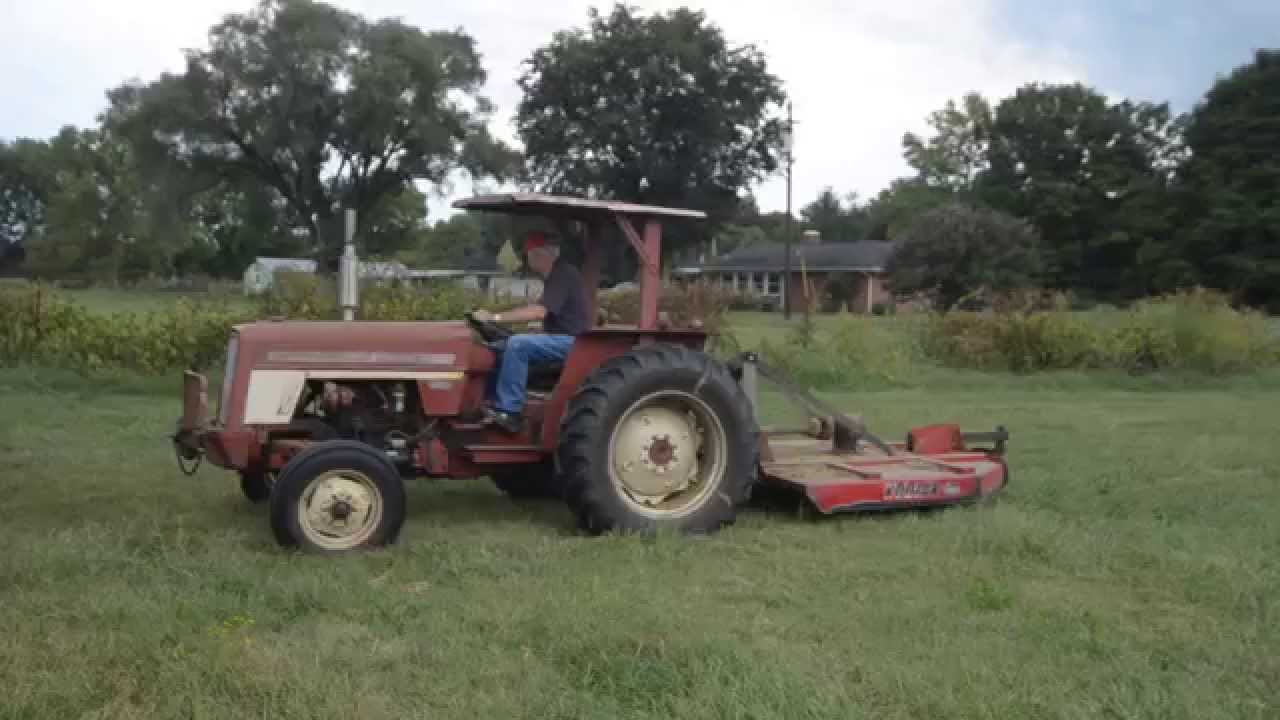 464 International Diesel Tractor - YouTube