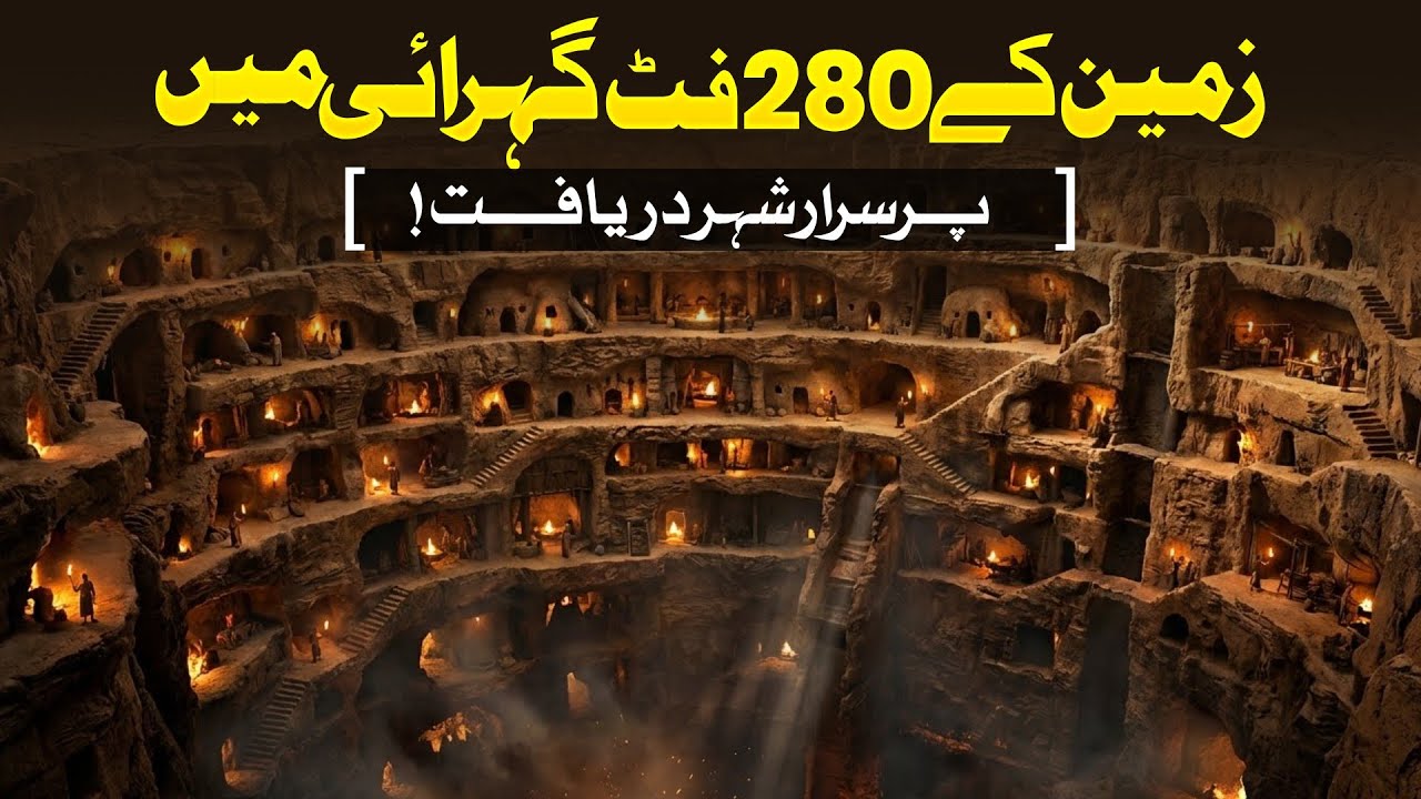 Mysterious City Found 280 Feet Underground | Asad Mehmood Production ...