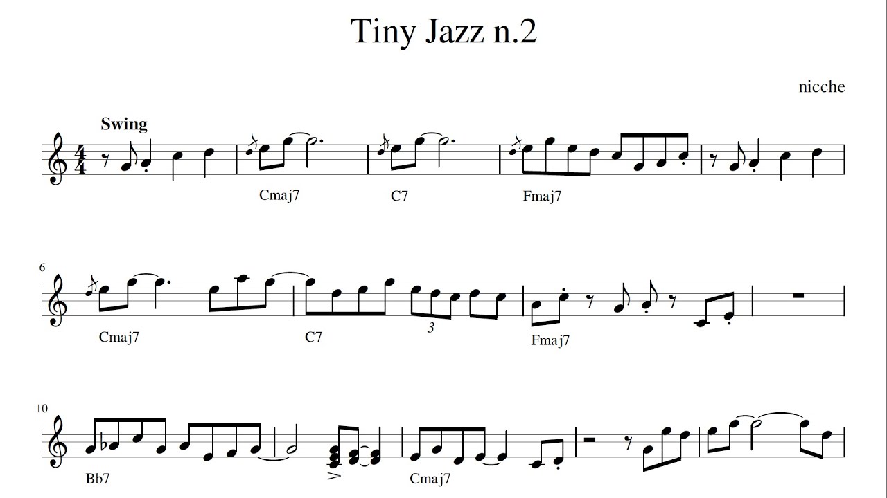 Tiny Jazz n.2 - YouTube