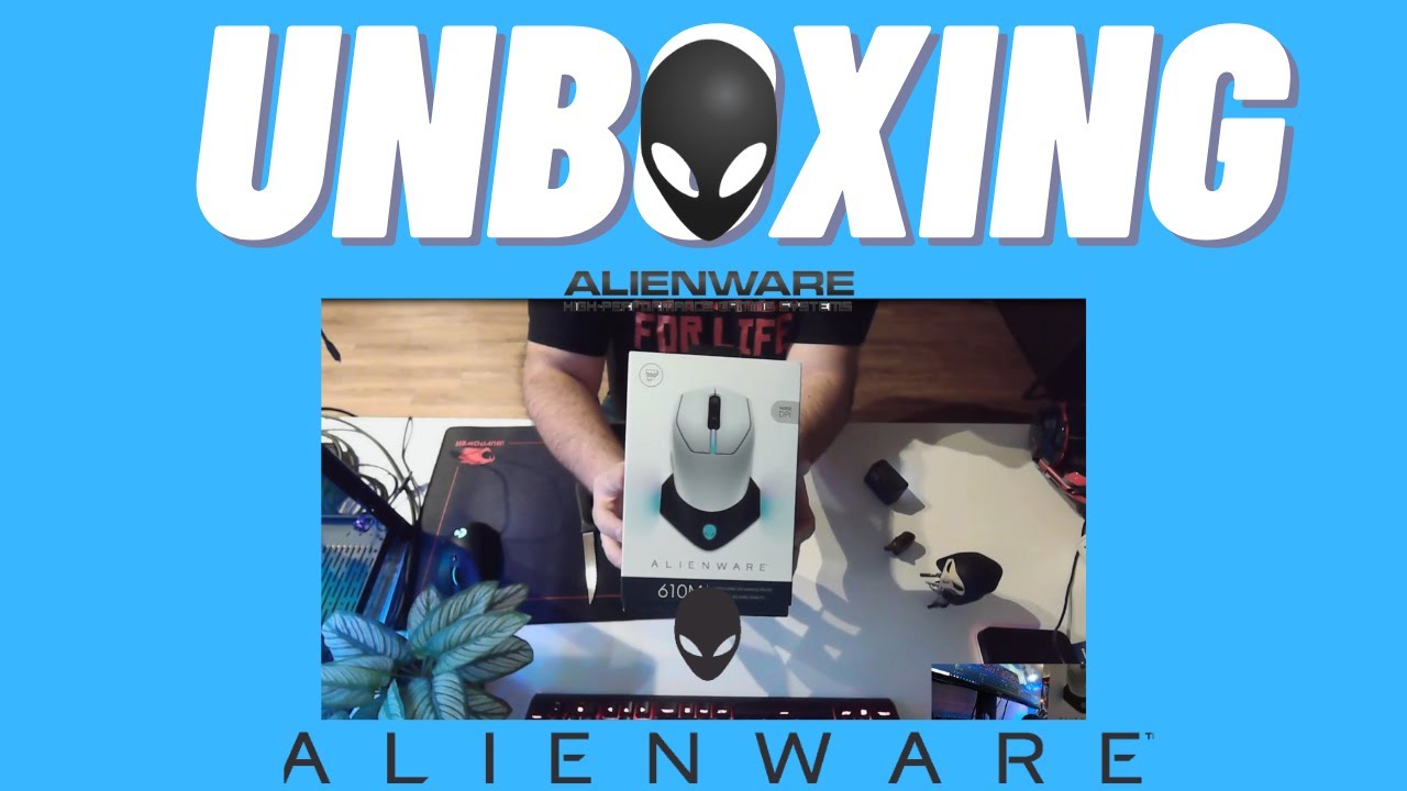 Unboxing Gaming Mouse Alienware 610M - YouTube