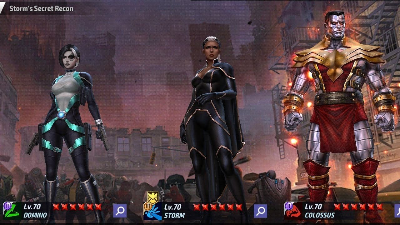 World Event - Storm/Colossus/Domino | Marvel Future Fight ⚠️ - YouTube