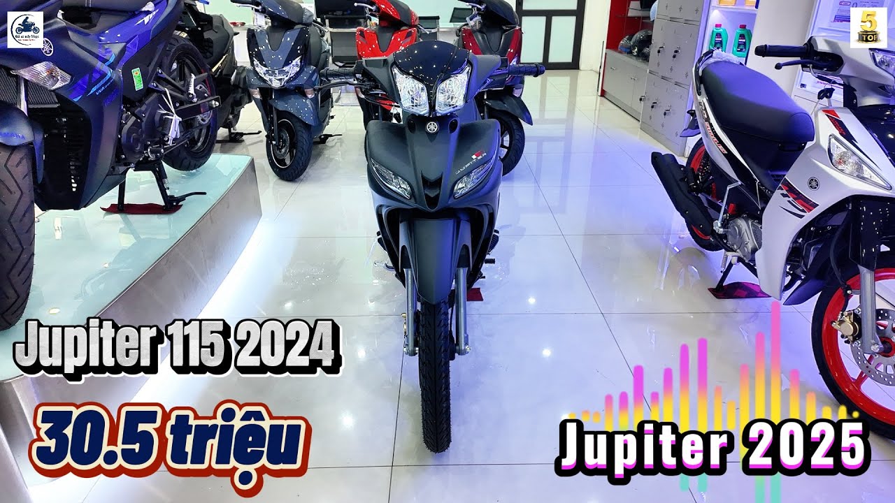 30.5 triệu 1 em Jupiter 115 FI 2024 ĐEN NHÁM ️ Hóng Jupiter NEW 2025 🔴 ...