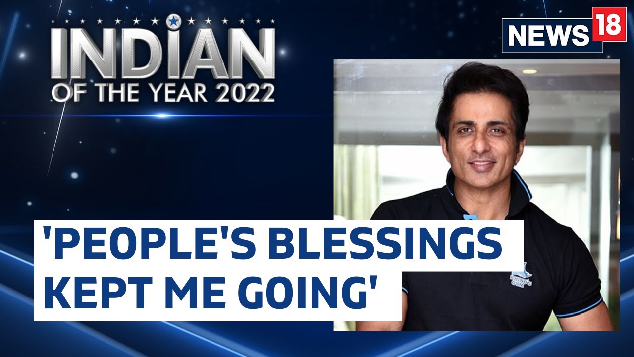 CNN News18 Indian Of The Year Awards 2022 | Sonu Sood Interview | IOTY ...
