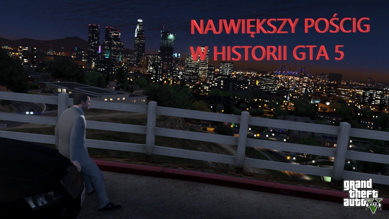 NAJWIĘKSZY POŚCIG W HISTORII GTA V - YouTube