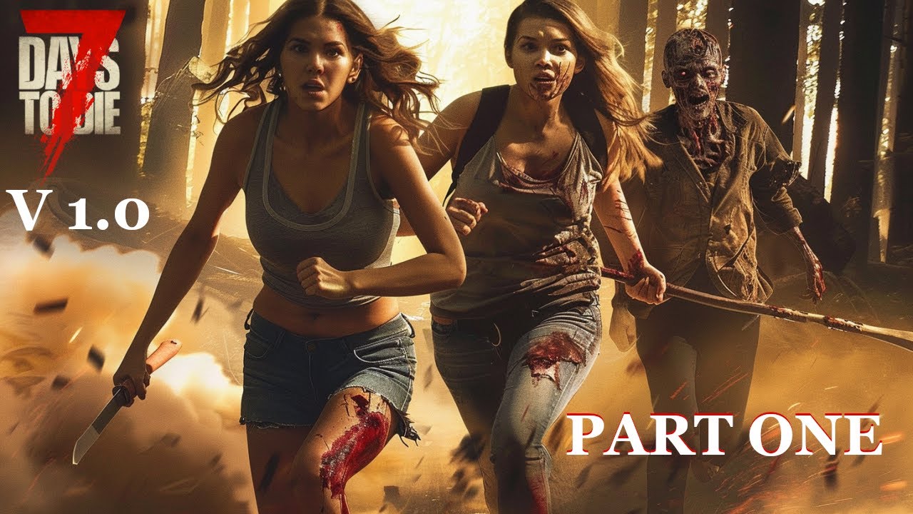 Playing 7DTD New Version 1.0 Exp with My gaming pal Smashley Day One ...