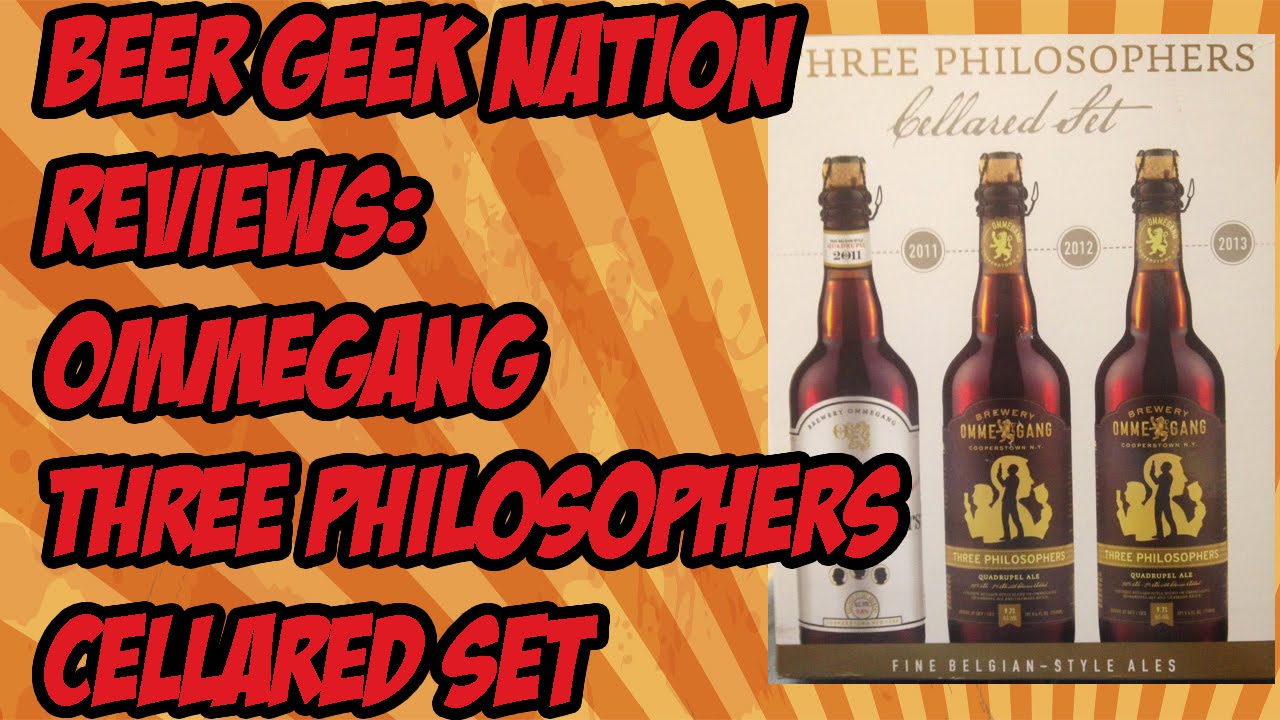 Ommegang Three Philosophers Cellared Set (2011,2012,2013) | Beer Geek ...