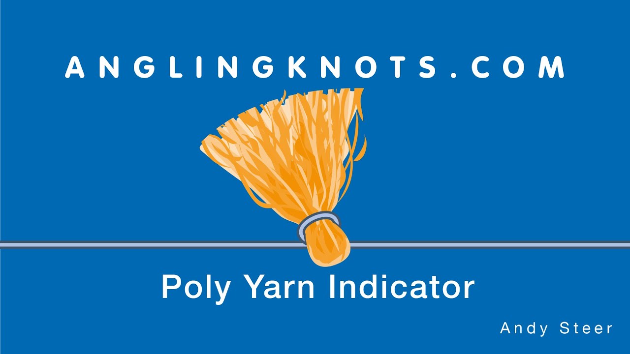 How To Tie The Poly Yarn Indicator - YouTube