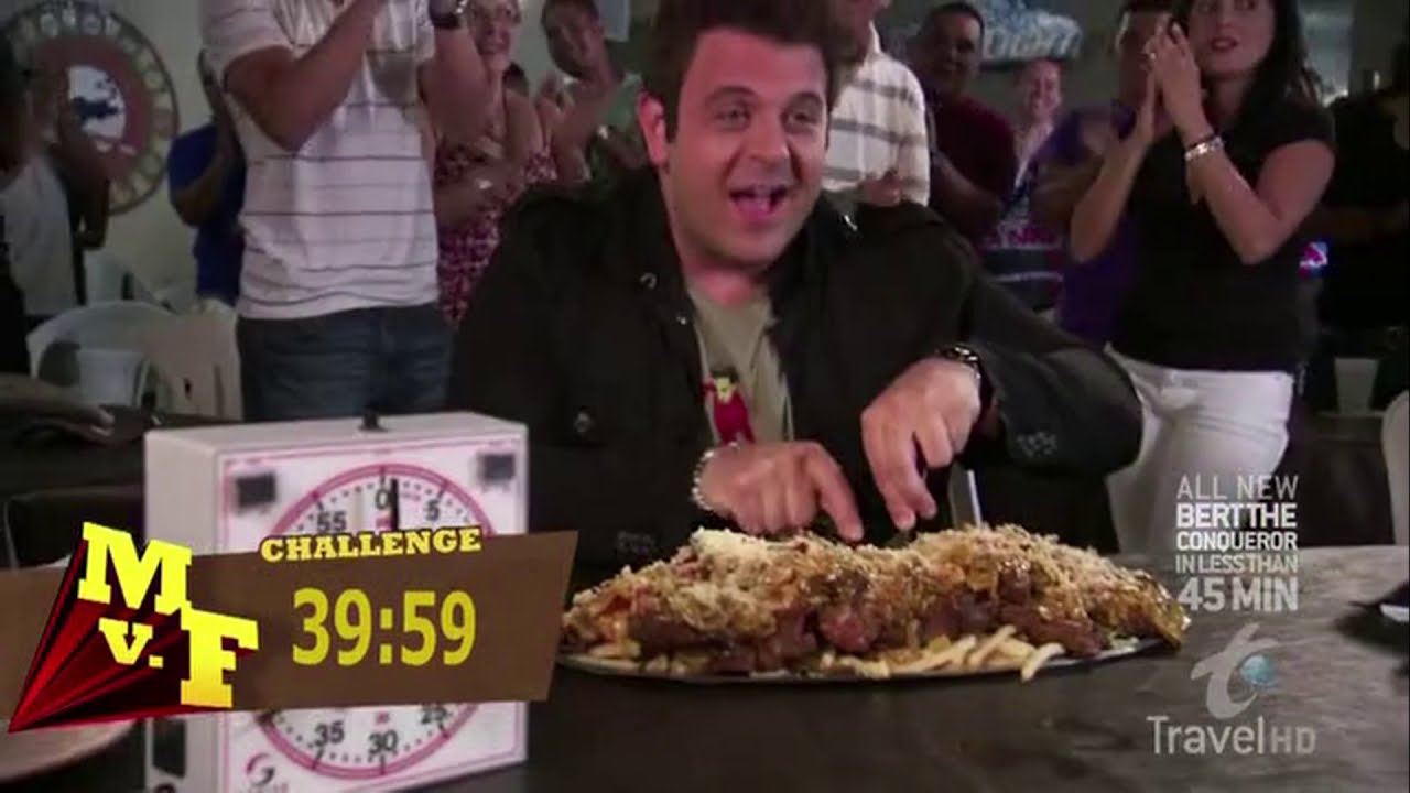 Adam takes on the Puerto Rico 8lb Steak Challenge Man v Food | Med ...