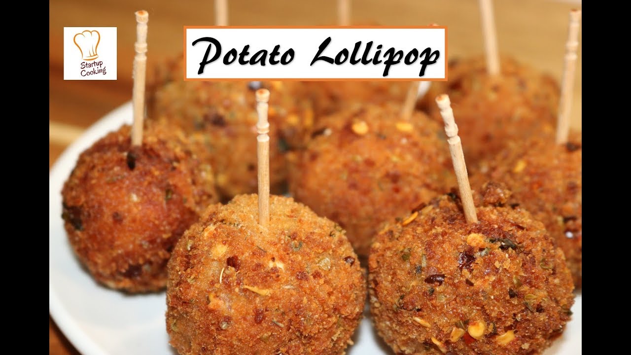 Potato Lollipop Recipe| Best Evening Snack | How to make potato ...