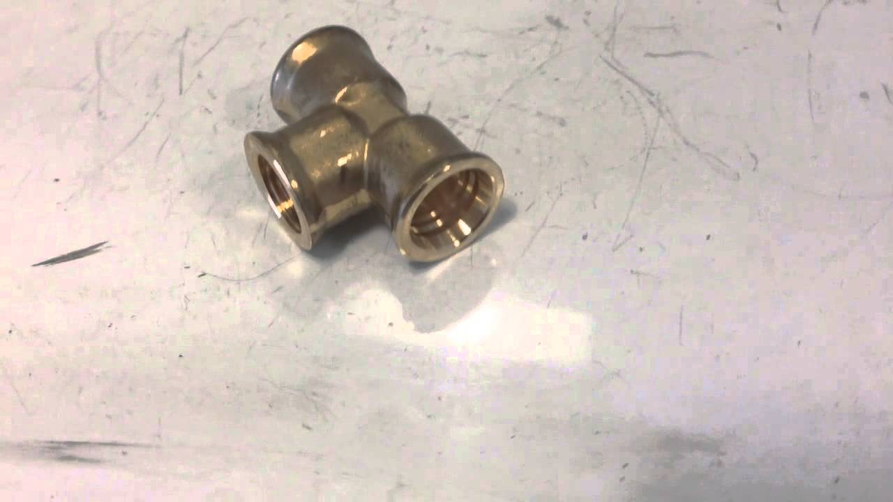 Brass Fitting M16 x M16 x M16 All Female Tee Piece N1004914 www ...