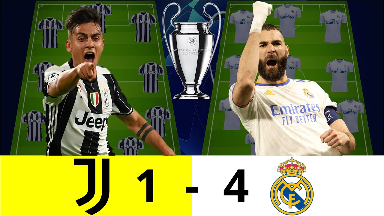 Final UCL 2017😱🥵|| Juventus vs Real Madrid Line-up & Goals - YouTube