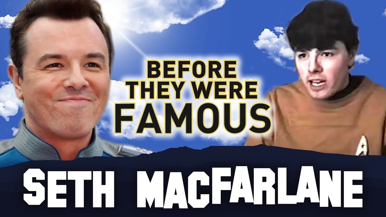 SETH MACFARLANE - Before They Were Famous - Family Guy Creator - YouTube