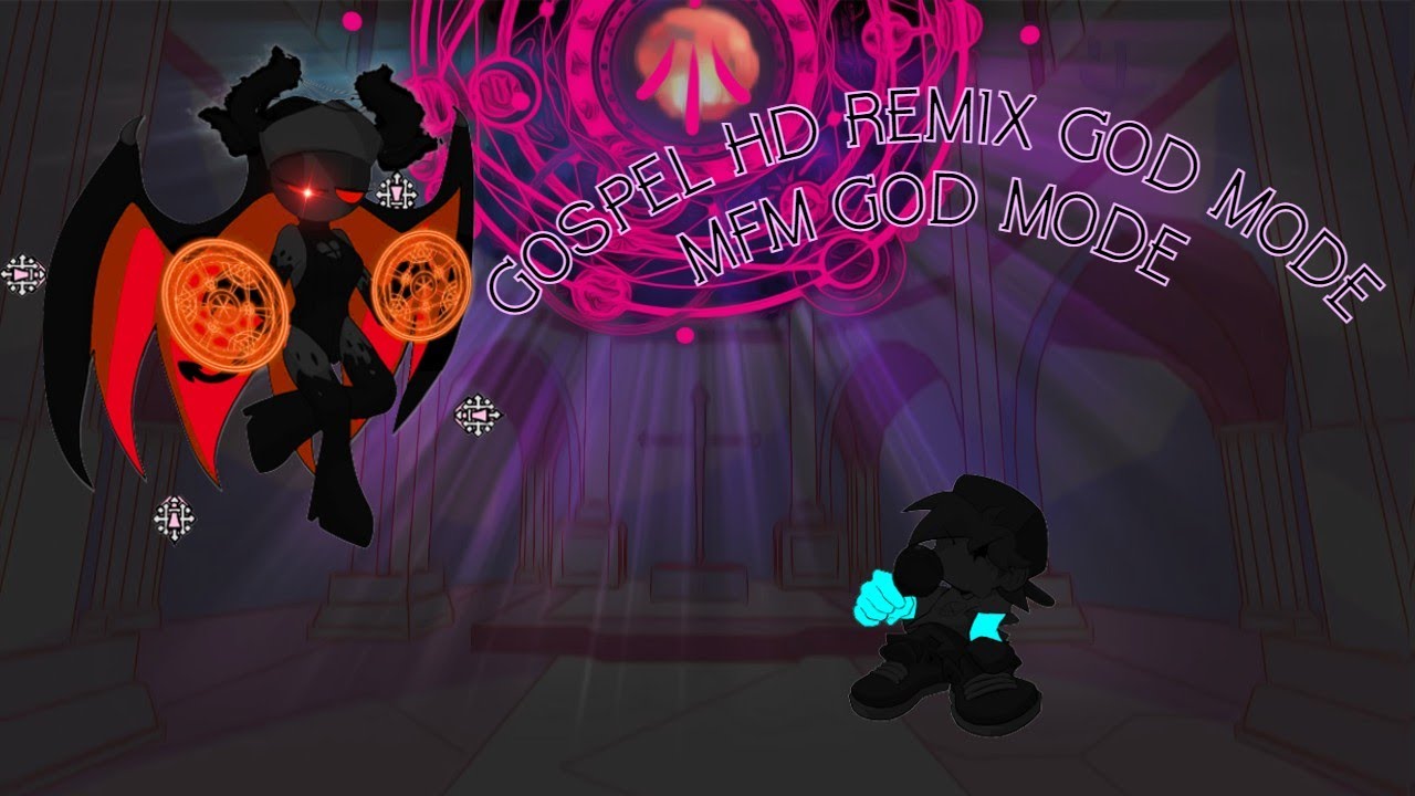 GOSPEL HD REMIX GOD MODE - FNF W.G.M. MID FIGHT MASSES GOD MODE - YouTube
