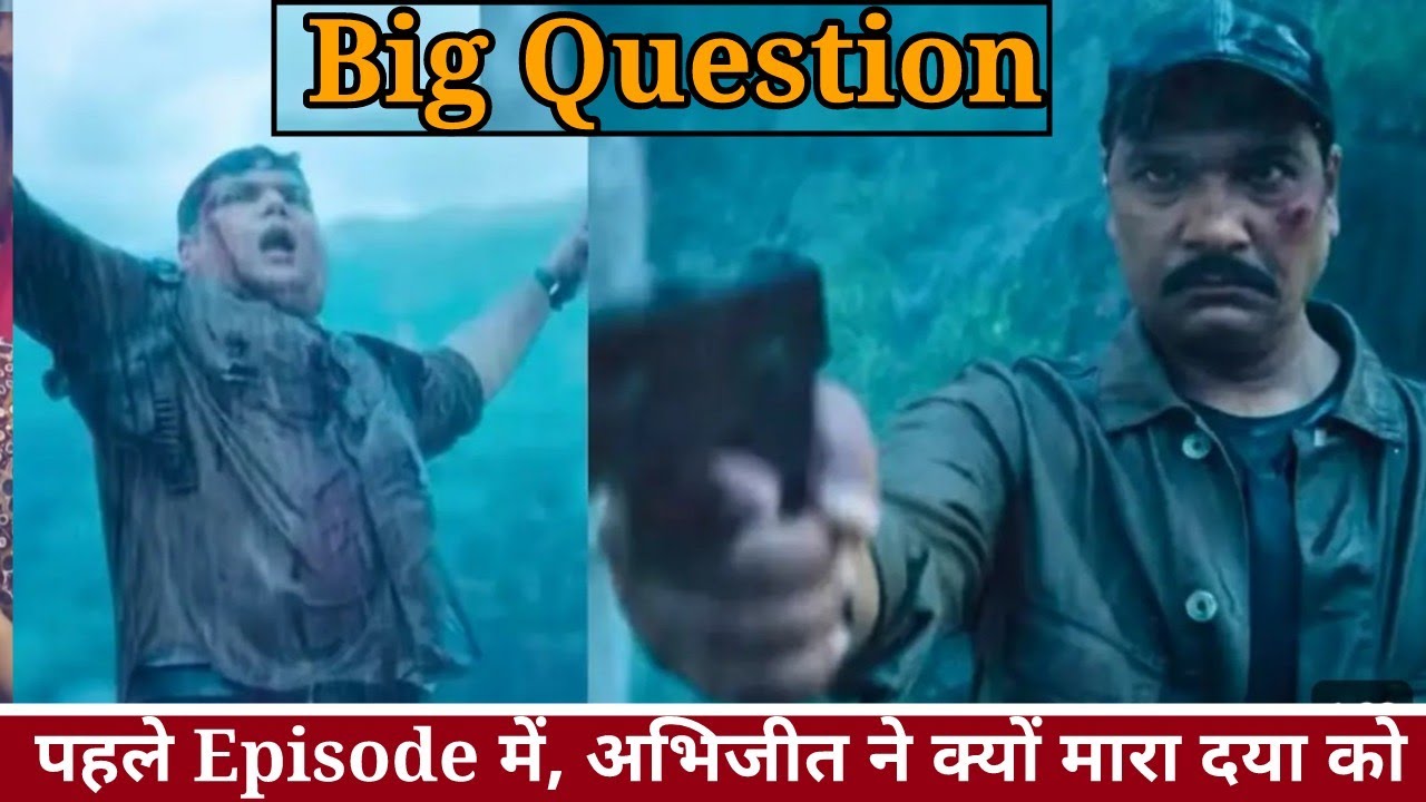 पहले Episode में, अभिजीत ने क्यों मारा दया को - Cid first episode - YouTube