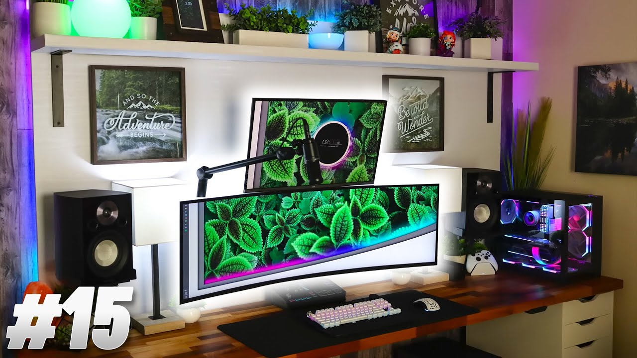 IDEAS para tu SETUP GAMING o de PRODUCTIVIDAD | Revisando setups #15 ...