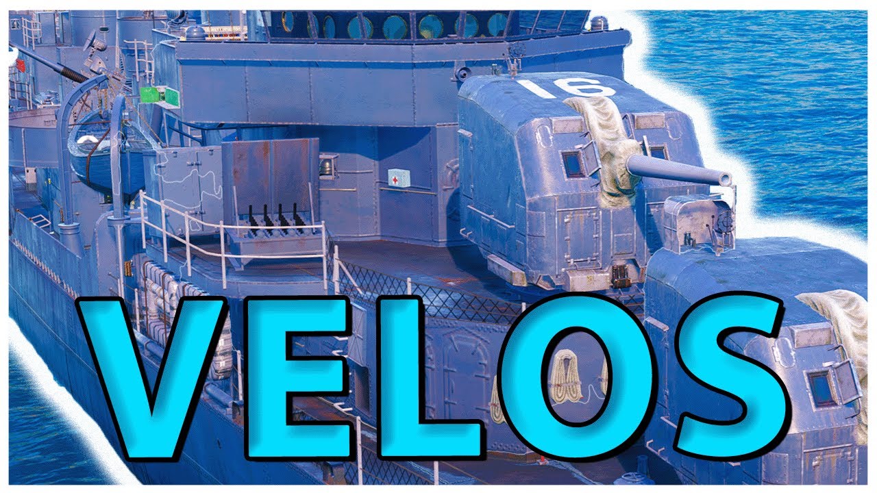 Velos is Perfect in World of Warships Legends - YouTube