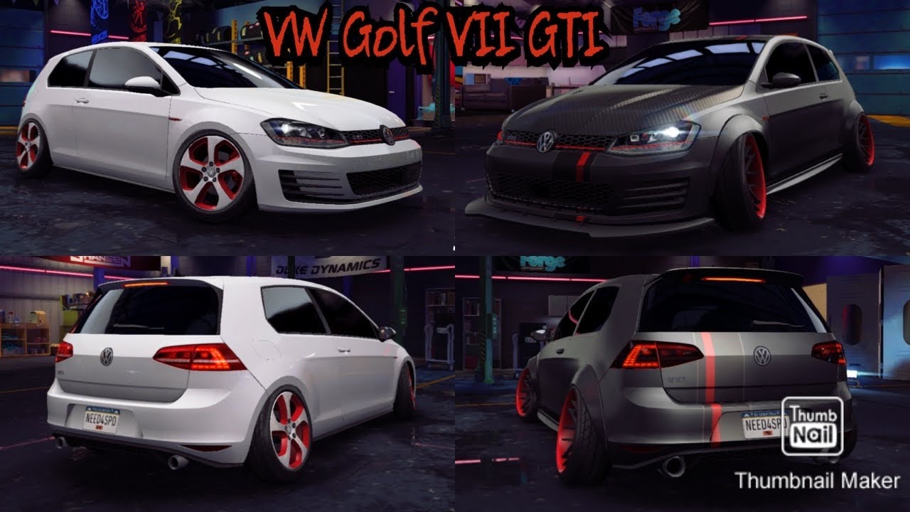 NfS No Limits Tuning #4 - Golf VII GTI - YouTube