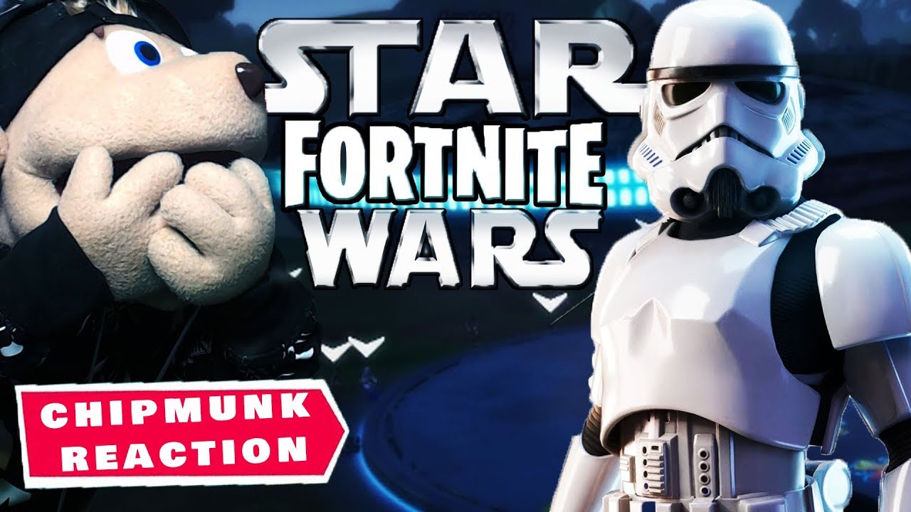 CHIPMUNK REACTS TO Fortnite X Star Wars *LIVE EVENT* (STAR WARS EVENT ...