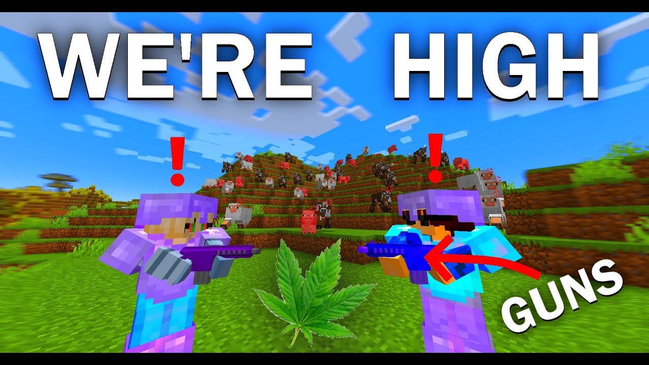 High Minecraft but we are playing the MOST CHAOTIC mod pack - YouTube