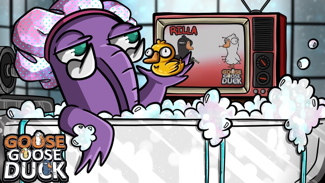 BUBBLE BATH WITH SOME TASTY LEFTOVERS | Goose Goose Duck | w/ Friends ...