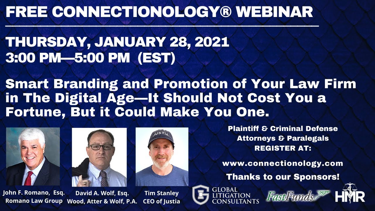 Smart Branding and Promotion of Your Law Firm in the Digital Age. - YouTube