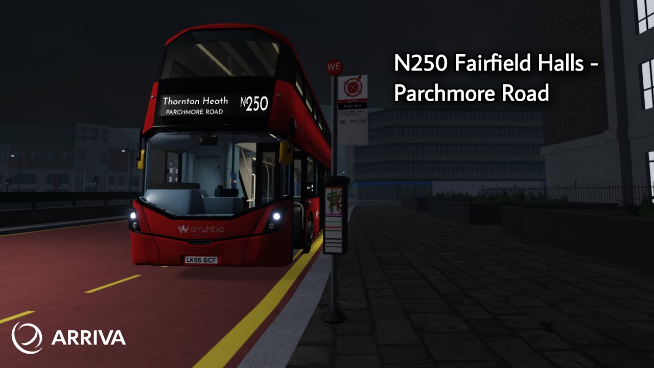 [V1.2 UPDATE] Croydon: Route N250 - Parchmore Road - YouTube