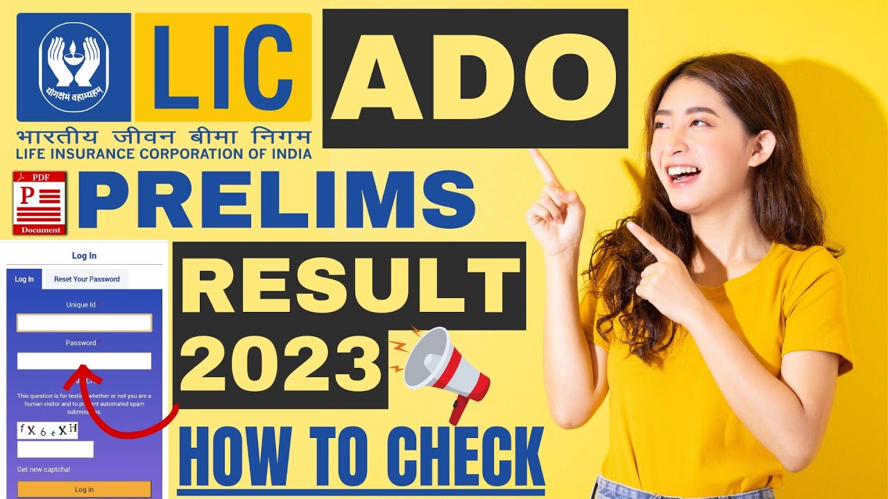 lic ado 2023 result | lic result ado | lic ado prelims result 2023 ...