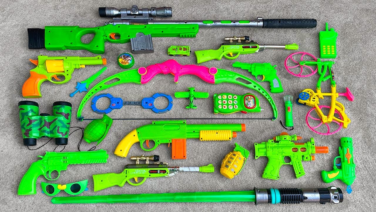 Surprising M249 Assault Rifle with 3D Lights - Sniper Rifle Toy - Guns ...