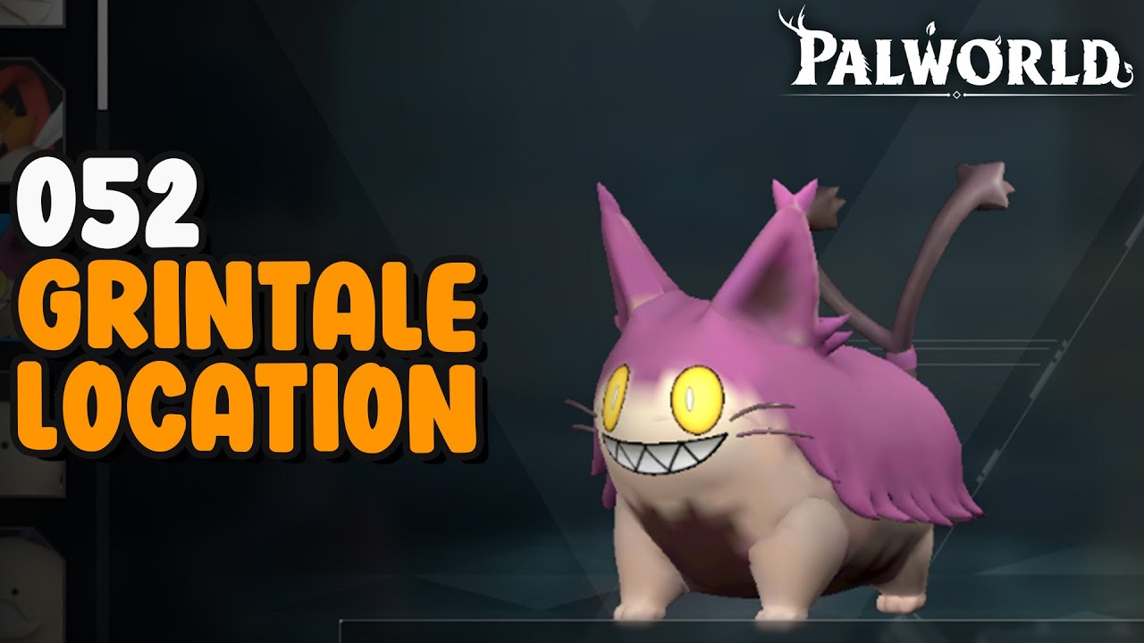 Grintale Location - Paldeck 052 | Palworld - YouTube