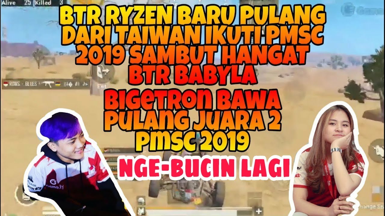 BTR Babyla sambut hangat Btr Ryzen yang baru pulang dari pmsc taiwan ...