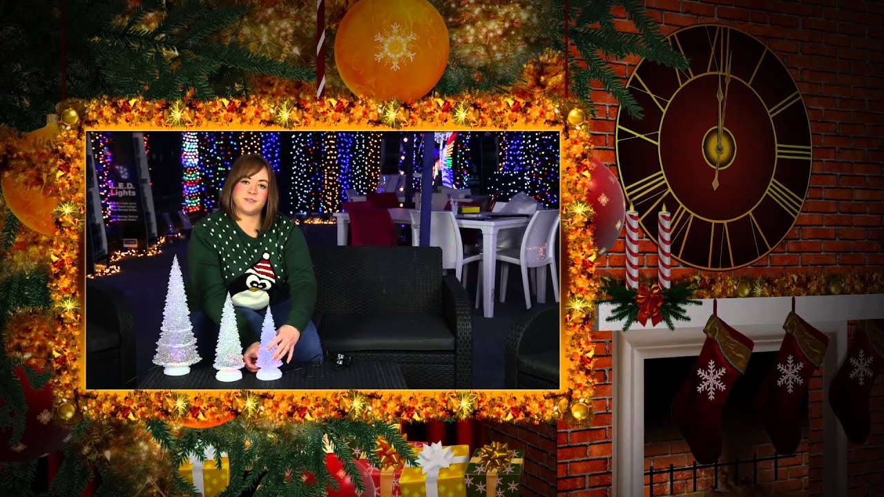 Magical LED Water Spinner Christmas Tree - YouTube