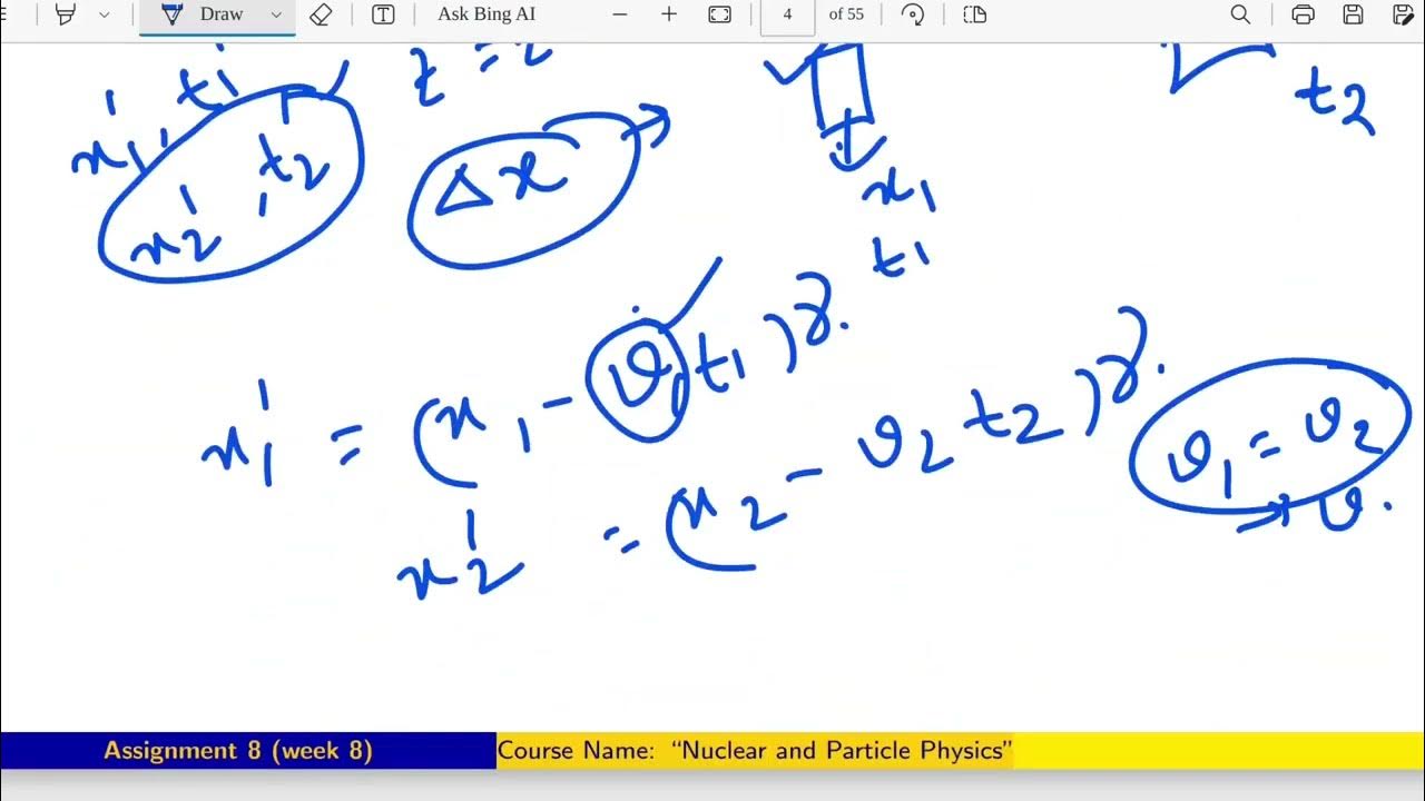 NPTEL: NUCLEAR AND PARTICLE PHYSICS, WEEK -8 - YouTube