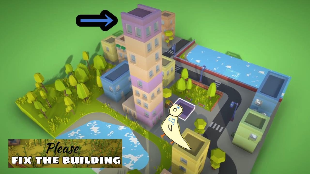 Architect meets puzzles! [Please Fix The Building (Demo Ver.)] - YouTube