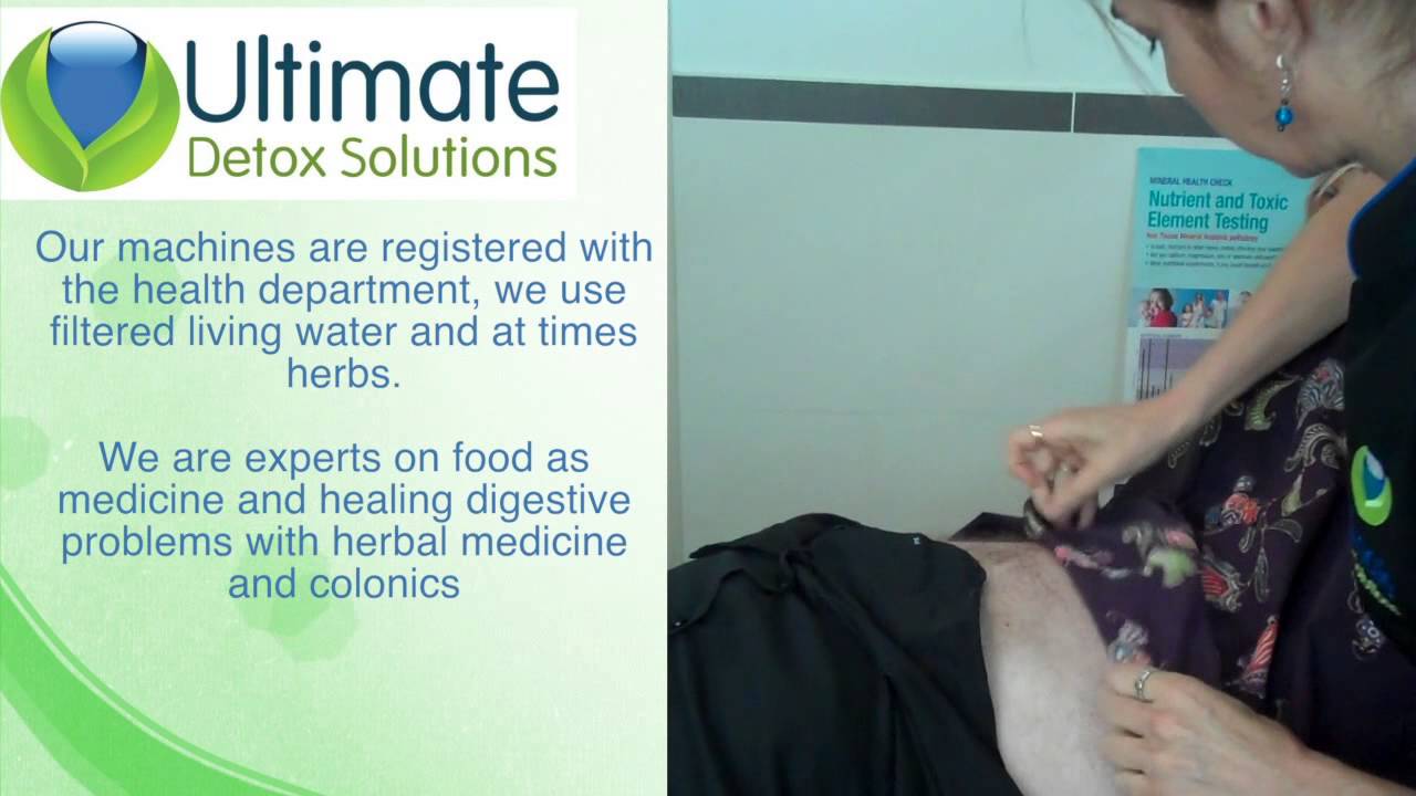 Colonics Demo - Ultimate Detox Solutions Clinic - YouTube