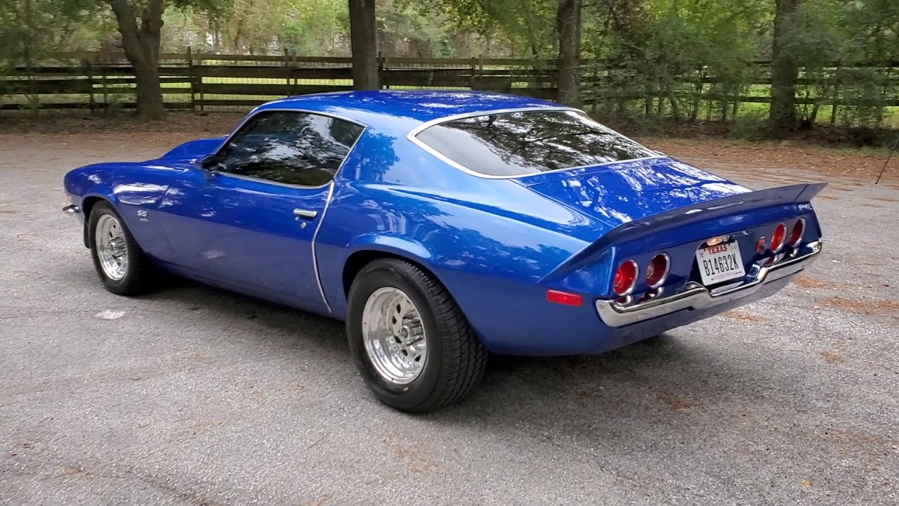 1970 Split Bumper Camaro Pro Street 674hp on pump gas $27,500 (832.606. ...