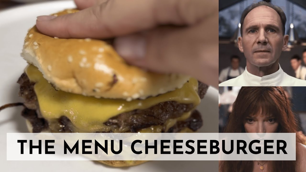 Cheeseburger from movie The Menu - YouTube