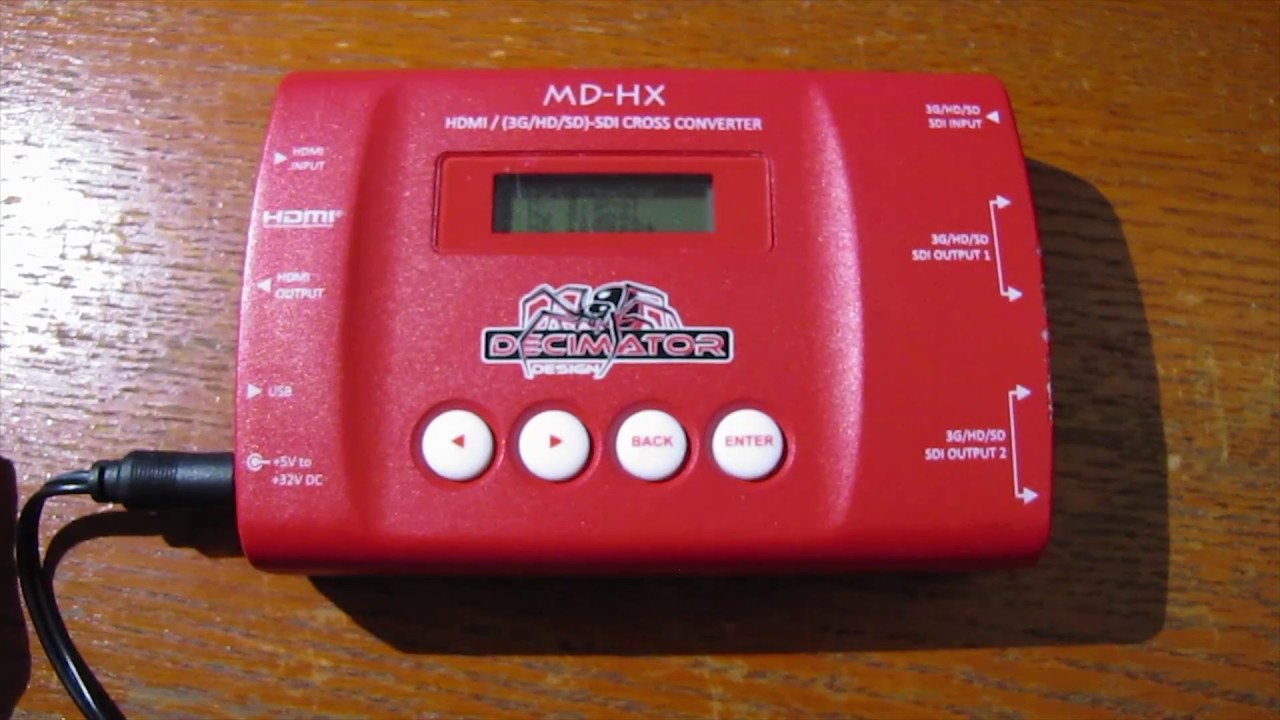 Decimator MD-HX Overview - YouTube