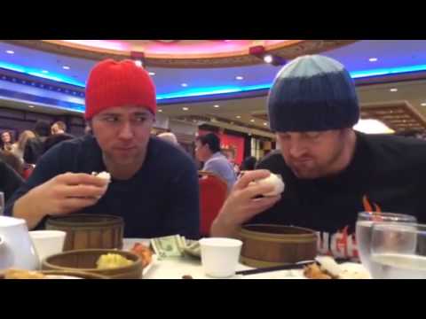 Pork Bun Eating Contest - YouTube