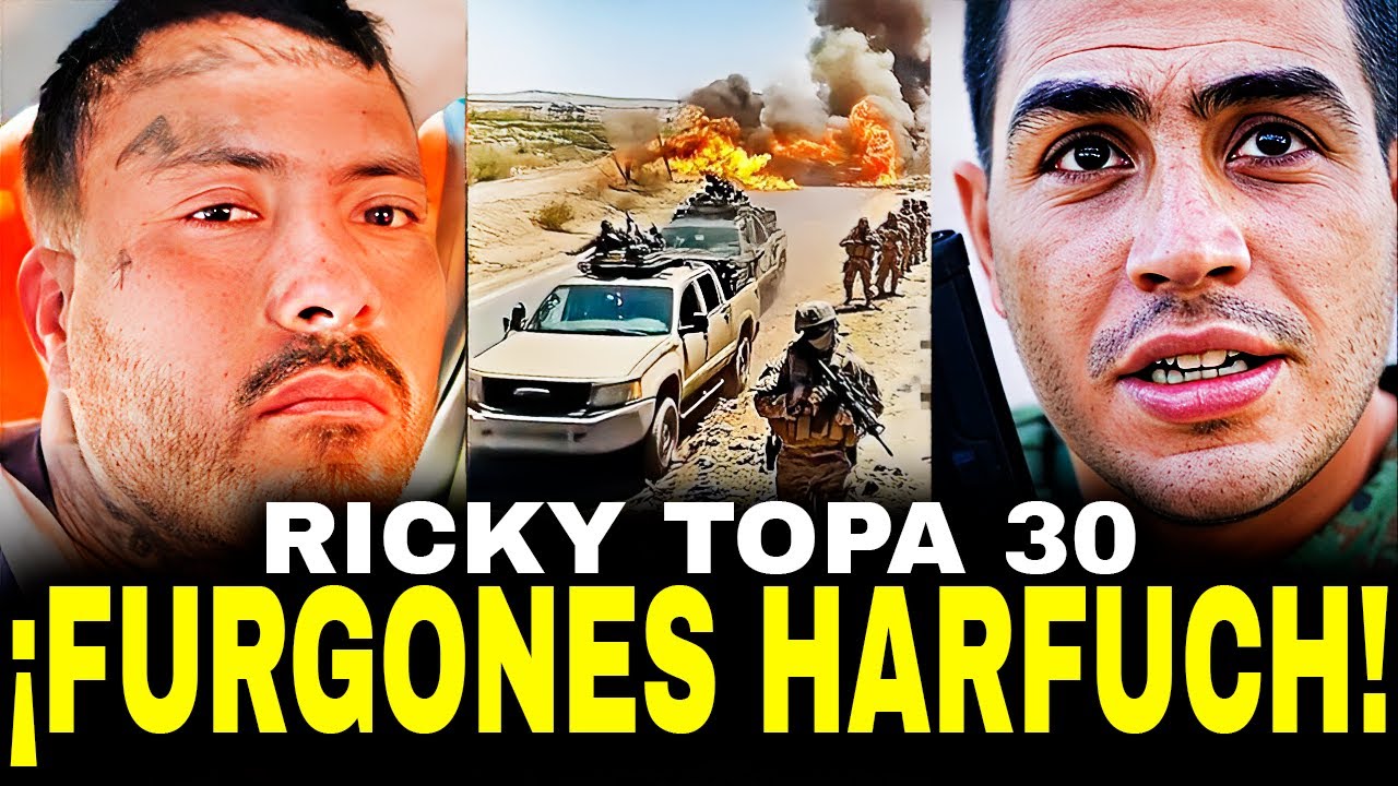 El Ricky MANDO R Se Topa Con 30 Furgones De El Harfuch En Nuevo Laredo ...